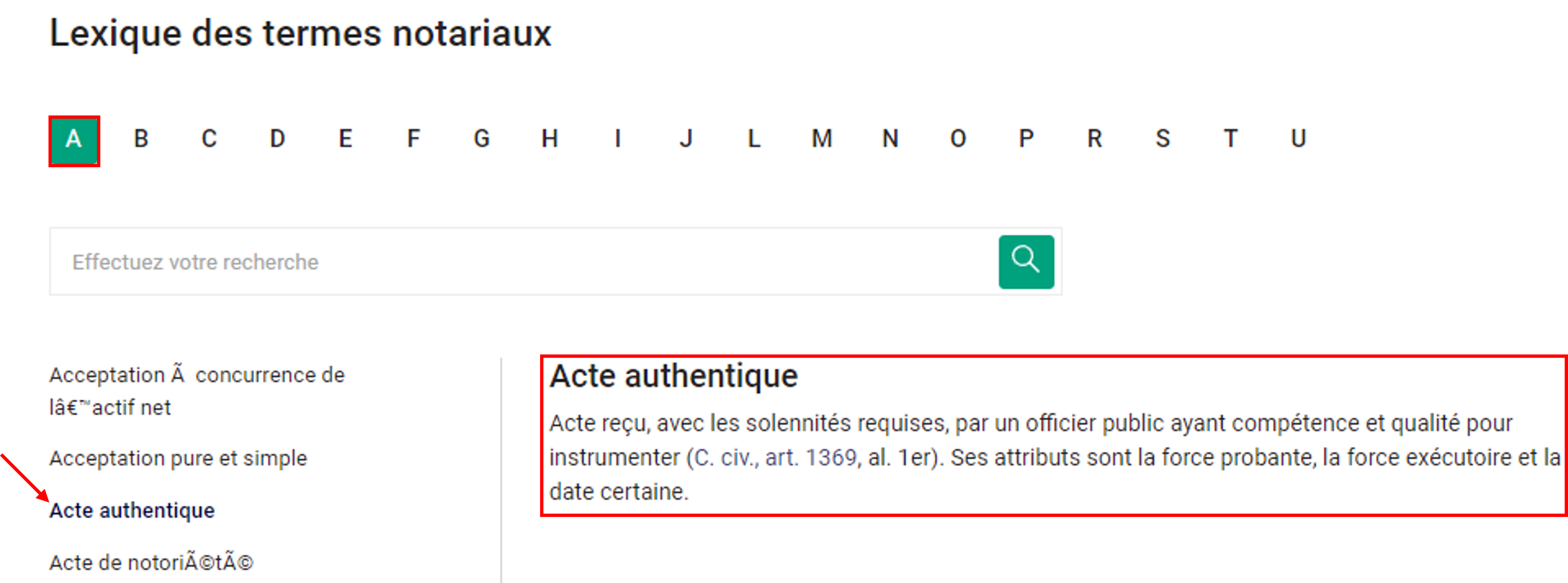Lexique des termes notariaux – Lamyline Notaire